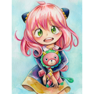 ANYA FORGER by Megan WIthey | PoP x HoyPoloi Gallery