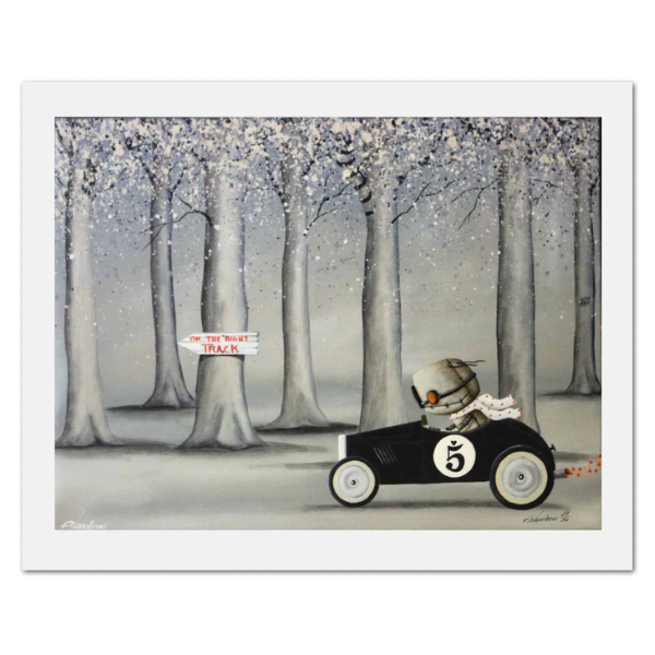 ON THE RIGHT TRACK by Fabio Napoleoni | PoP x HoyPoloi Gallery