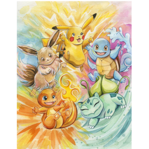 POKEMON STARTERS by Megan Withey | PoP x HoyPoloi Gallery