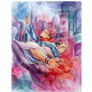 YUGI & SUKUNA by Megan Withey | PoP x HoyPoloi Gallery