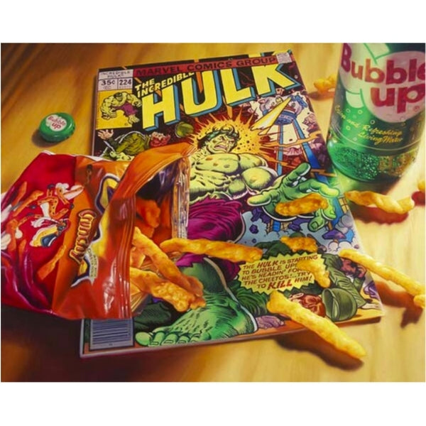 CHEETOS HULK by Doug Bloodworth | PoP x HoyPoloi Gallery