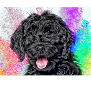 DOGS - Labradoodle Devotion by Alan Foxx | PoP x HoyPoloi Gallery
