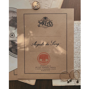 Auguste du Sang by Mr. Eyes - 8" x 10" Open Edition Print | PoP x HoyPoloi Gallery