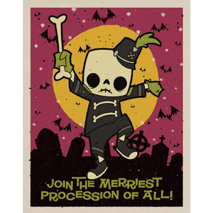 THE MERRIEST PROCESSION by Terribly Odd - 11" x 14" Open Edition Print ...